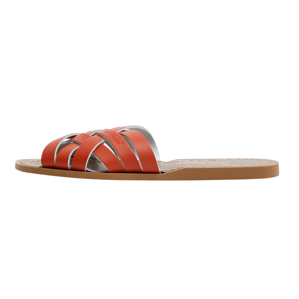 Salt-Water Retro Slide (Ladies) - Paprika – Salt Water Sandals