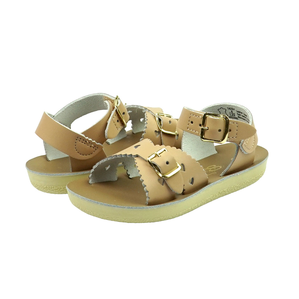 Sweetheart (Kids) - Latte – Salt Water Sandals